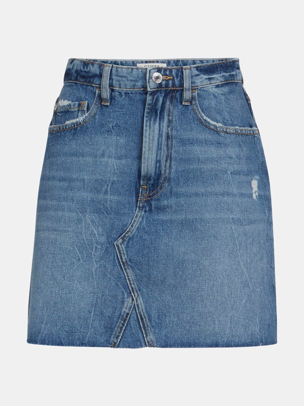 Syria Denim Mini Skirt – Love Brands Direct
